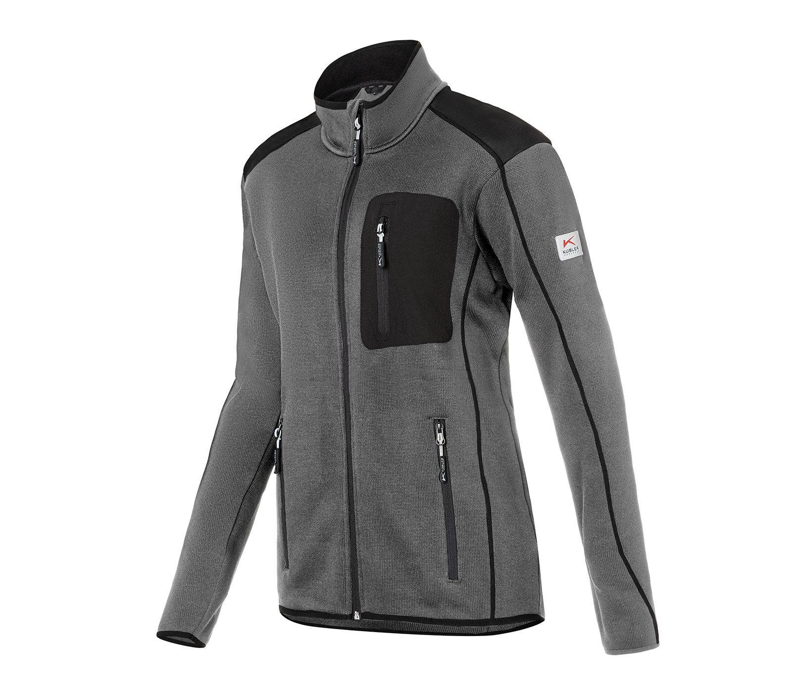 Tricot Jack Dames | antraciet/zwart | M | 1444 6339-9799-34-M